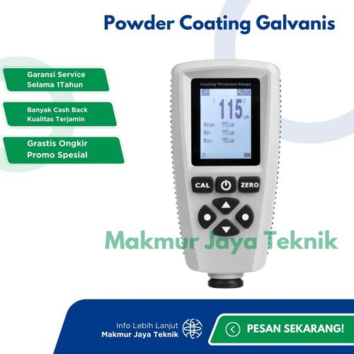 Jual Alat Uji Ketebalan Lapisan Cat Powder Coating Galvanis AMT15A ...