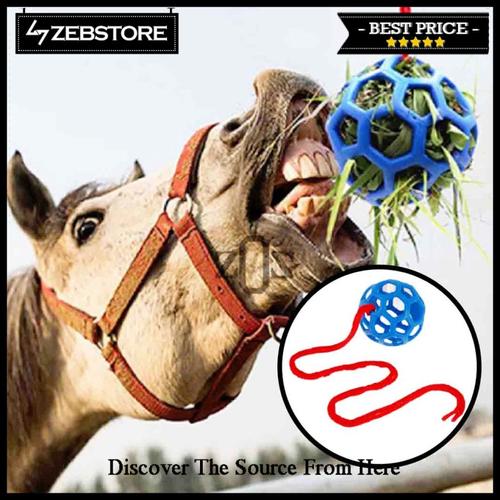 Jual Tempat Pakan Kuda Bola Ball Jaring Gantung Hanging Hay Feed Kuda ...