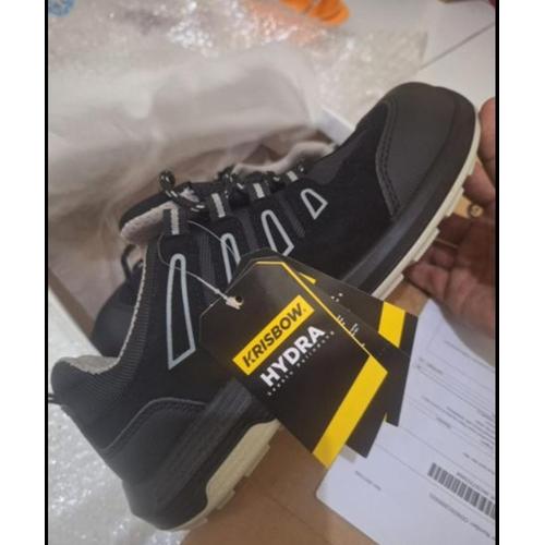 Jual Krisbow Sepatu Safety Shoes Hydra 4 Inch Hitam - Sepatu Pengaman ...