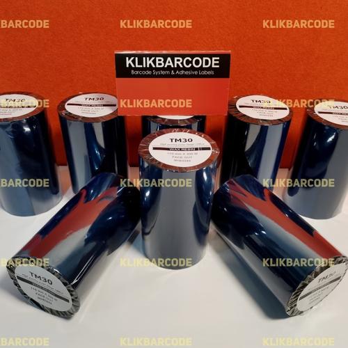 Jual ORIGINAL RIBBON BARCODE SONY WAX RESIN SIGNATURE SSWR/TM28/TM30 ...