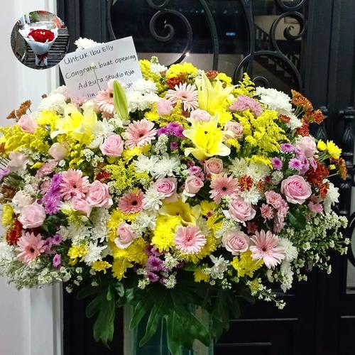 Jual bunga rangkai bunga segar bunga asli | standing flower | untuk ...