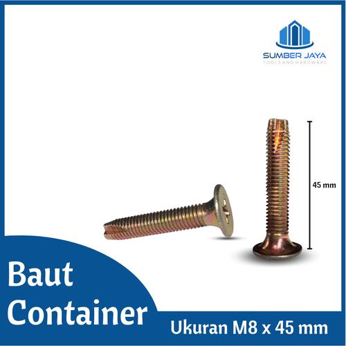 Jual Baut Container 8 x 40 mm - Kota Bekasi - Xbangunan | Tokopedia