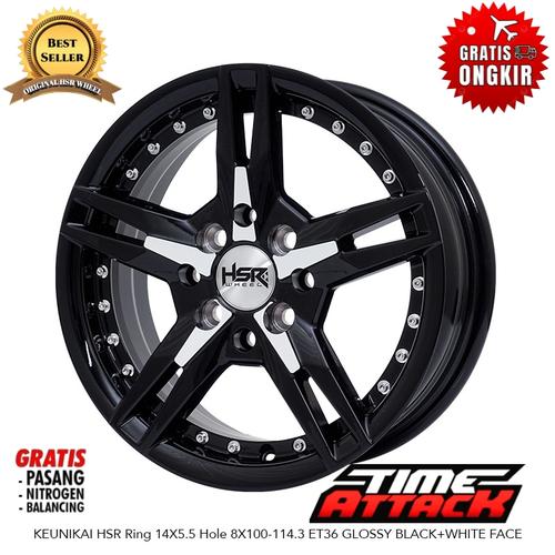 Jual Velg Mobil Racing Agya Sigra HSR Keunikai Ring 14 - Kota Bogor ...