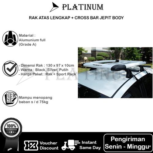 Promo RAK ATAS ROOF RACK NISSAN LIVINA LENGKAP + KAKI JEPIT BODI ...