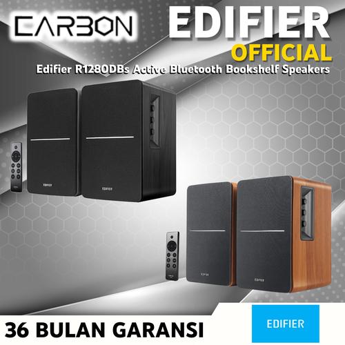 Promo EDIFIER R1280DBs 2.0 Active Bookshelf Speaker Bluetooth Wireless - Brown Wood Cicil 0% 3x ...