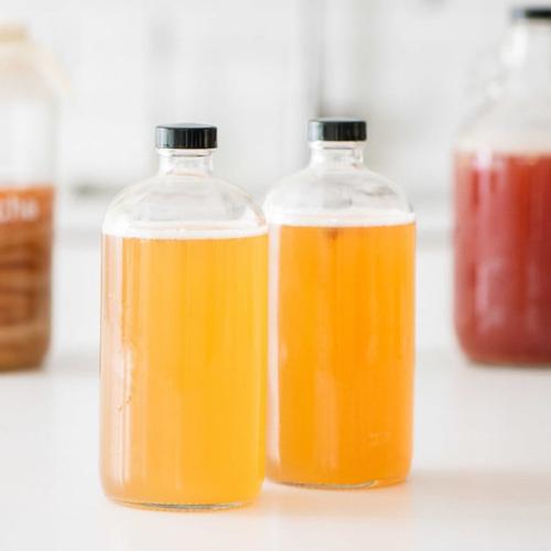 Jual Botol Kaca Kombucha 1L Tipe BOSTON/ Botol Fermentasi Kombucha Arak ...