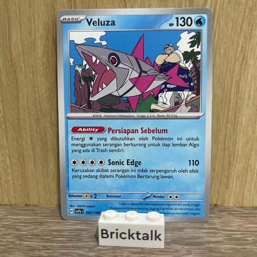 Jual Kartu Pokemon TCG sv7s Veluza 041/166 U Trading Card Game Bahasa ...