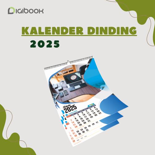 Jual Kalender 2023 dinding Jilid Spiral Model Potrait Custom - 6 lembar ...