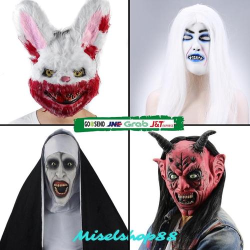 Jual Action Figure Topeng valak the nun marah original penutup kepala ...