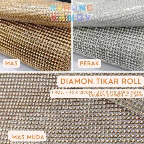 Jual Diamon Tikar Mas / Perak ROLL- an / Permata Daimon - Kota Bandung ...
