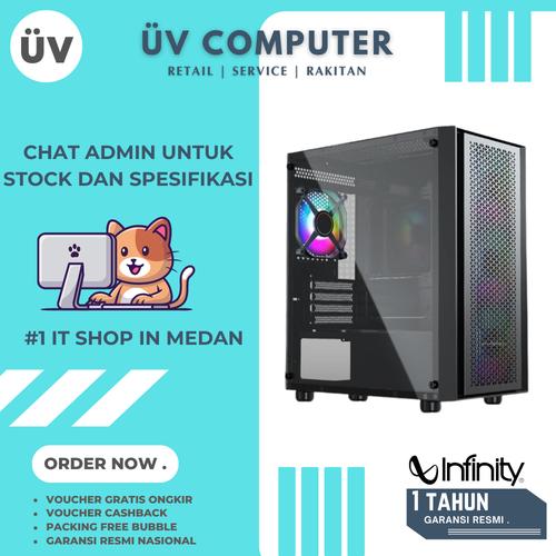 Jual Casing PC Komputer Infinity Enlight HORUS V2 | Mid Tower | Micro M ...