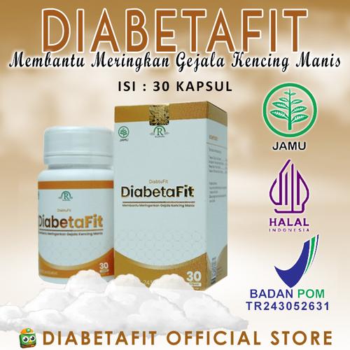 Jual Paket 1 Botol Obat Diabetes Diabetafit Asli Original Herbal 30 ...
