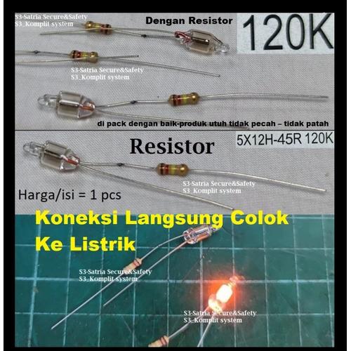 Jual Led Lampu Neon Mini ada + Resistor plus lamp Setrika strika ...