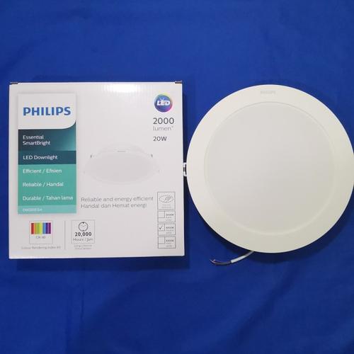 Promo PHILIPS Downlight LED DN020B G4 LED20 20W 8inch 20 Watt D200 ...