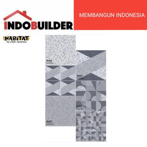 Jual HABITAT OLAVI 50 X 50 KERAMIK LANTAI PER DUS - Kab. Tangerang ...