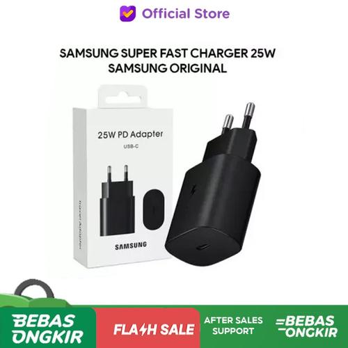 Promo Samsung Adaptor Original Charger 25W 15W Super Fast Charging Type ...
