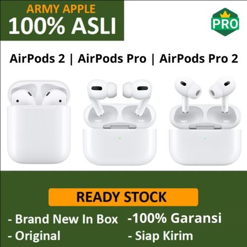 Jual Apple Airpods 2 Airpod Pro 2019 With Wireless Case 2022 Original ...