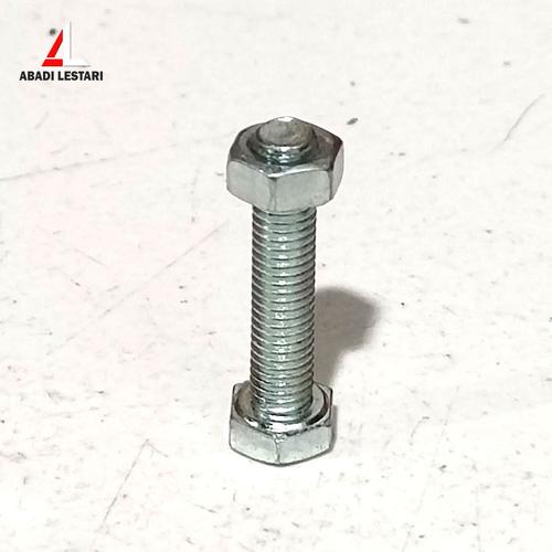 Jual BAUT MUR PUTIH M6 X 10 / BAUT PUTIH 8 MM - Kota Medan - Abadi ...