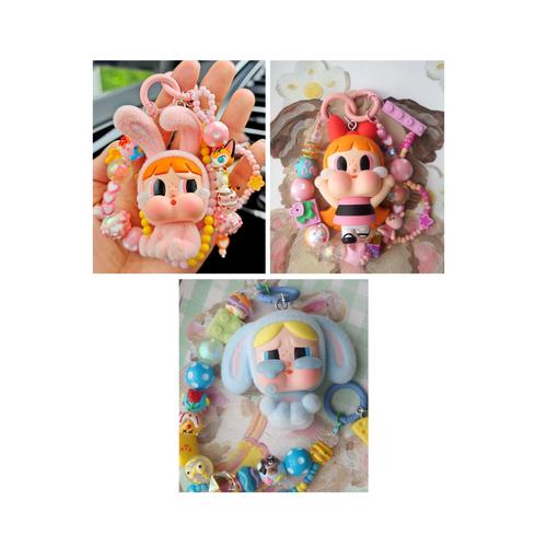 Jual Gantungan Cry Baby Powerpuff Girl Popmart - Keychain - Bunny ...