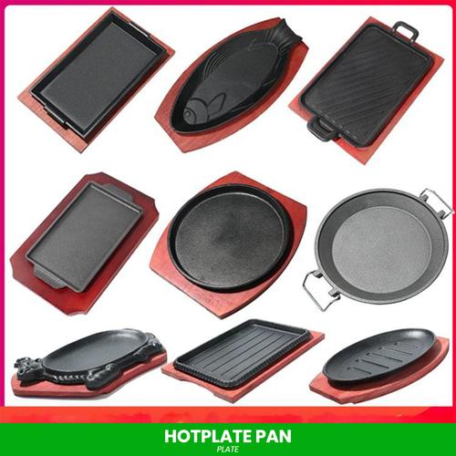 Jual Piring Saji Aesthetic / Hot Plate Steak Series - Square 29CM ...