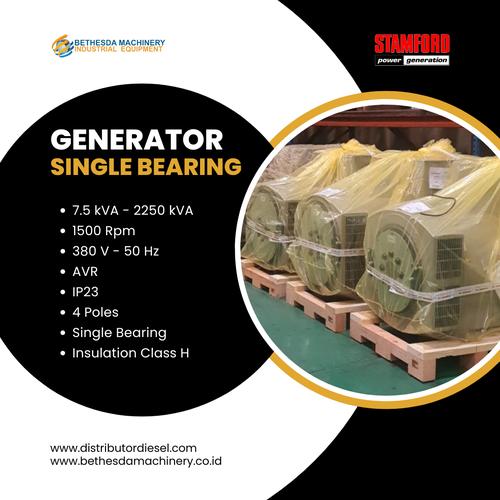 Jual Mesin Generator Genset Single Bearing Stamford 35 kVA 28 kW 380 V ...