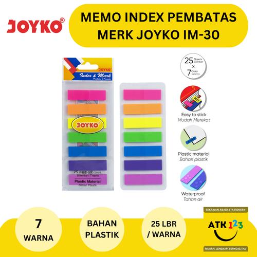 Jual Sticky Note / Sign Here Merk Joyko IM-30 Bahan Plastik - Kota ...