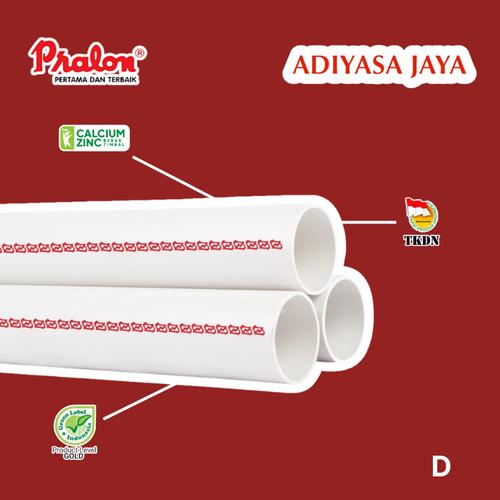 Jual Pralon uPVC D (Pralon) / Pipa PVC Kelas D - 3 - Jakarta Barat ...