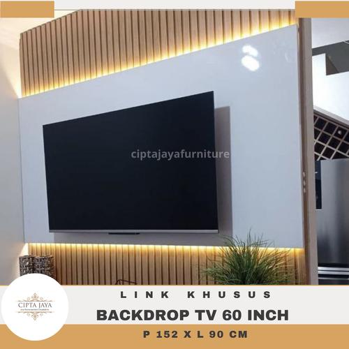 Jual Cipta Jaya - Backdrop tv buffet bufet rak Tempat Tatakan Tv ...