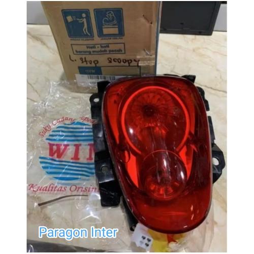 Jual Stoplamp Stoplem Lampu rem Lampu belakang Honda Scoopy karbu KYT ...