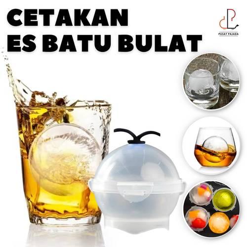 Jual Cetakan Es Batu Bulat 5cm Sphere Ice Mold Ball Shape Alat Cetak Es ...