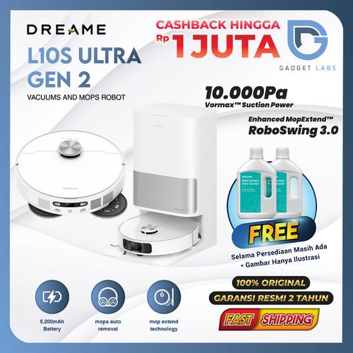 Promo Dreame L10s Ultra Gen 2 Robot Vacuum Cleaner MopExtend RoboSwing ...