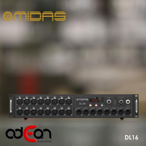 Jual MIDAS DL16 16 Input 8 Output Stage Box with 16 Midas Preamplifiers ...