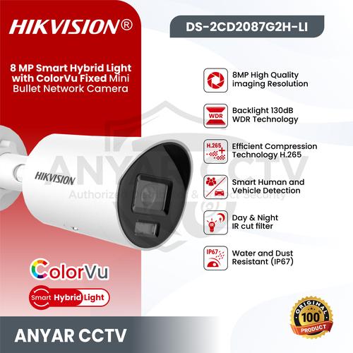 Jual HIKVISION DS-2CD2087G2H-LI - 8 MP Smart Hybrid Light with ColorVu - Kota Bandung - ANYAR ...