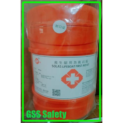 Jual First Aid Kit for Liferaft / Boat Standar SOLAS Type 90-A/93-A ...