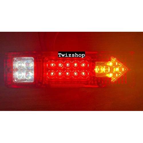 Jual Stop Lamp 24 Volt 12 Volt Truk Model 131 / Lampu Rem Truck 24V 12V ...
