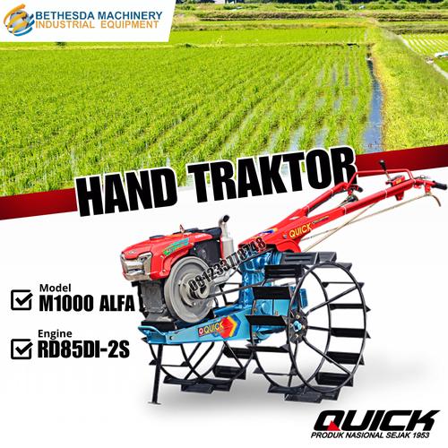Jual Traktor Quick M1000 RD 85 DI-1S Kubota Traktor Tangan Alfa - Kota ...