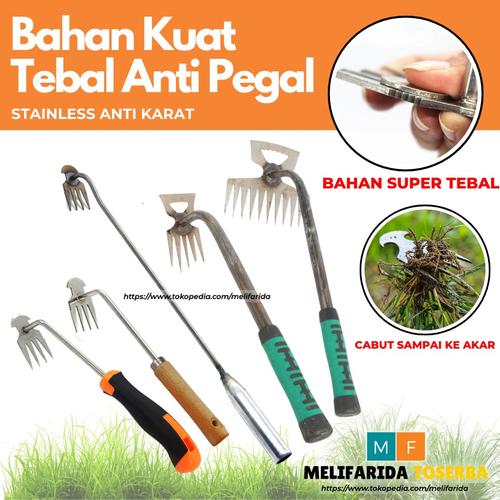 Promo Alat Pencabut Pemotong Pembersih Rumput Liar Kebun Rumah Sela ...
