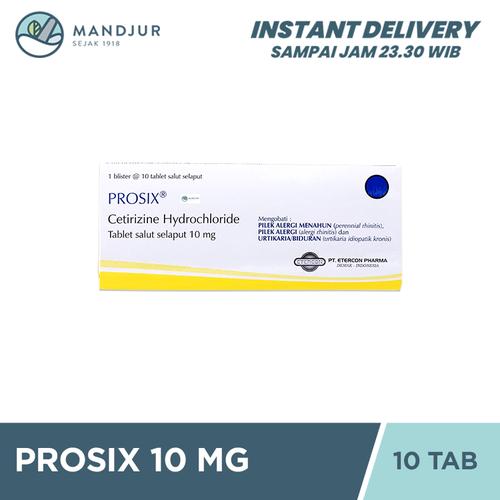 Jual Prosix 10 Mg 10 Tablet - Obat Rhinitis dan Gatal Alergi - Jakarta ...