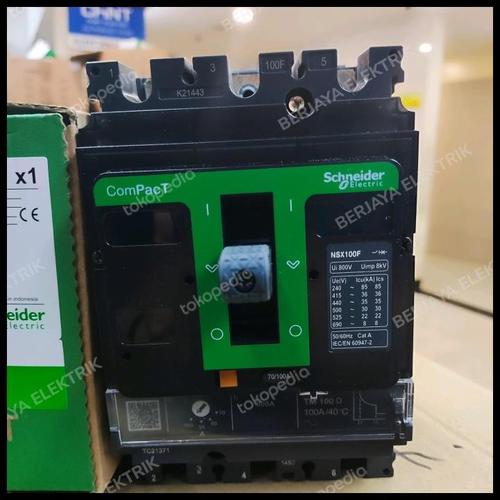 Jual Alat Pertukangan Mccb Nsx100F 3P 100A 36Ka Adjustable 70-100A ...