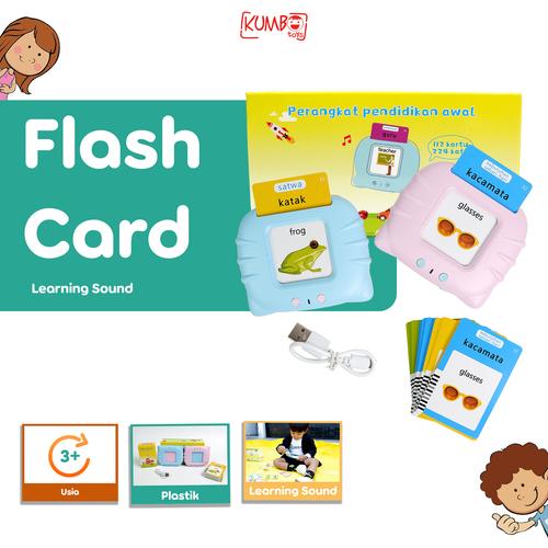 Promo Mainan Edukasi FlashCard Learning Sound Pendidikan Anak ...
