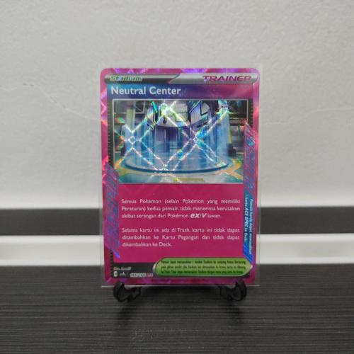 Jual Pokemon TCG Indonesia Neutral Center SV7s 165/166 ACE - Kota ...