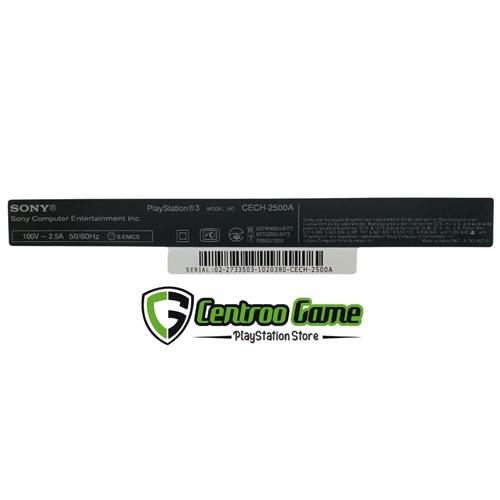 Jual STIKER BARCODE MESIN PS3 SLIM SERI 25XX - BAWAH HITAM - Kab ...