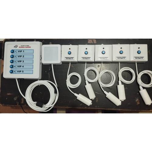 Jual Paket Wireless Nurse Call Lengkap Unit Bed Call + Panel Master 5ch ...