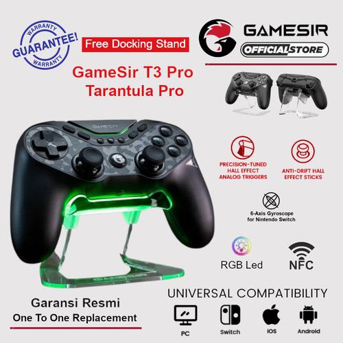 Promo GameSir T3 Pro Tarantula Pro Gamepad Controller Wireless Hall Effect Stick for PC Android ...