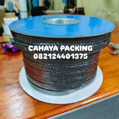 Jual gland packing pure graphite 3/8" x 1rol gland packing graphite ...
