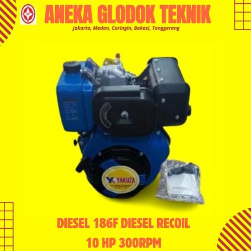 Jual MESIN DIESEL MESIN SOLAR MESIN MULTIFUNGSI 186F 10HP 3000RPM ...