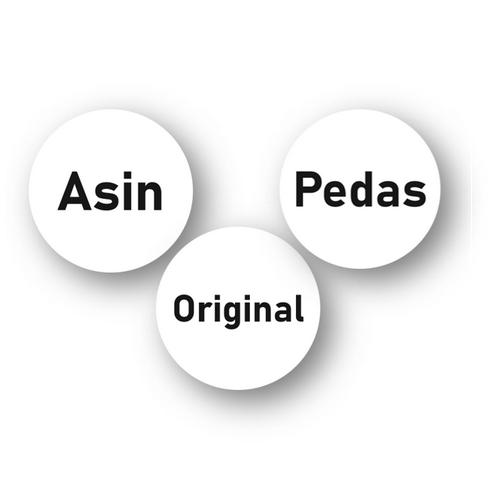 Jual Stiker label Rasa Makanan Stiker Pedas Stiker Asin Stiker Original ...