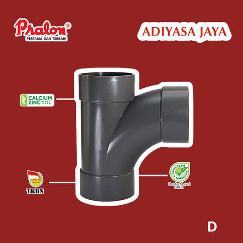 Jual TY D (Pralon) / uPVC / Sambungan Pipa - 4 x 2 - Jakarta Barat ...