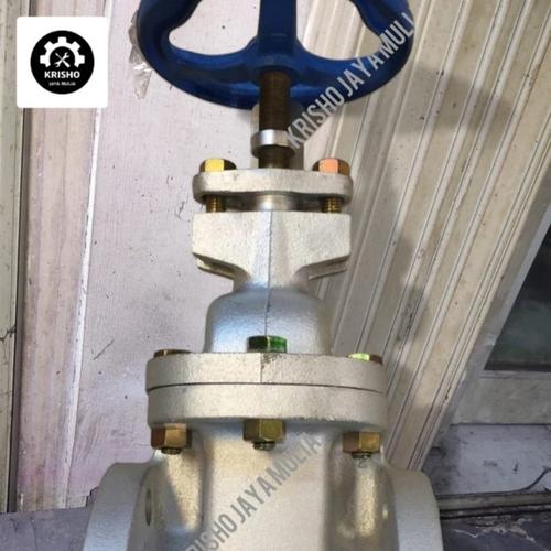 Jual Gate valve 5" inch Kitz DN125 JIS 10K Flange cast iron Steam FCHI ...