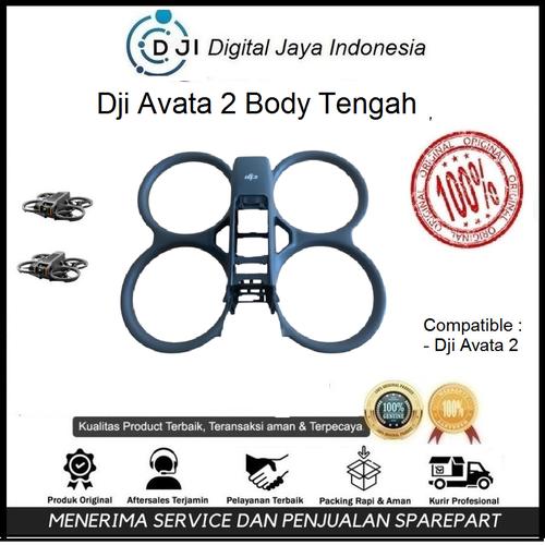 Jual Dji Avata 2 Body Tengah - Dji Avata 2 Middle Frame Cover Shell ...